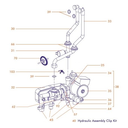 Capteur de température chaudière Morco Fagor FEB20E, FEB24E, FEB24ED