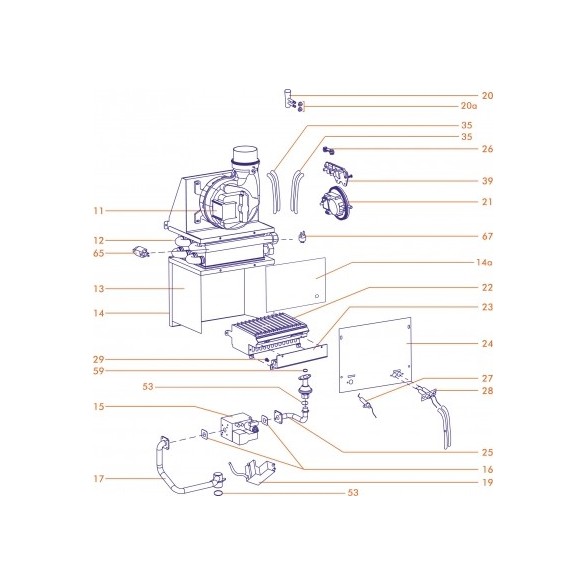 Thermostat de sécurité à visser chaudière Morco FEB24E, FEB24ED, FEB24ED3