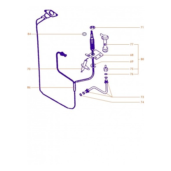 injecteur veilleuse MORCO D51B D61 G101B G111E G11E